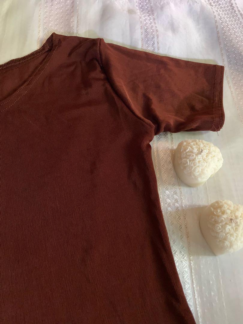 Rust one-piece, Women's Fashion, Swimwear, Bikinis & Swimsuits on Carousell