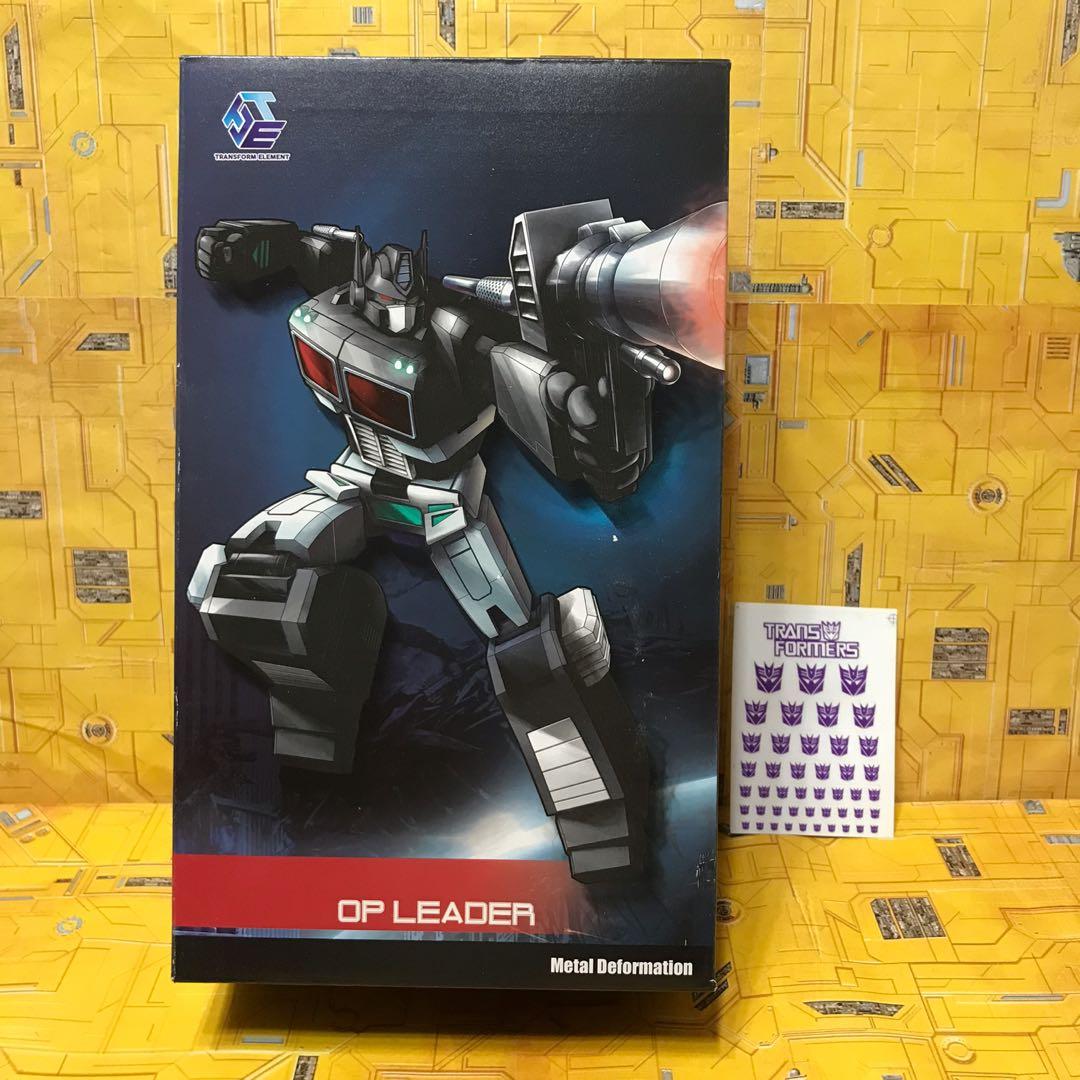 [Sale] Transformers Transform Element - TE01B TE-01B Black OP Leader ...