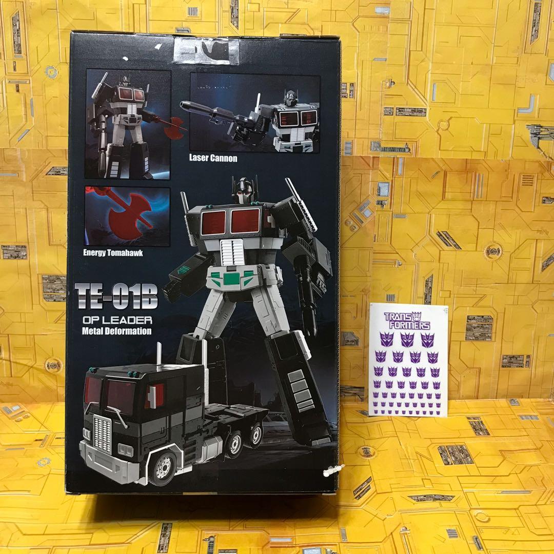 [Sale] Transformers Transform Element - TE01B TE-01B Black OP Leader ...