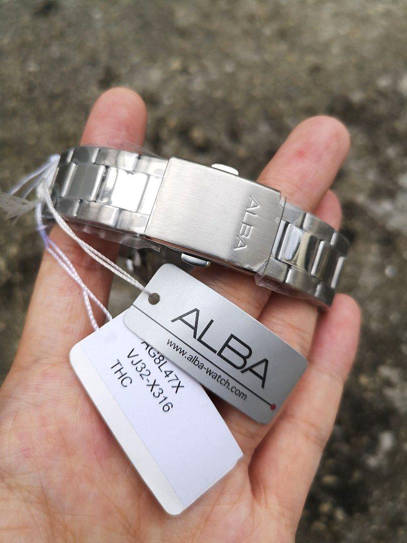 Seiko Alba Submariner Diver Watch 36mm Active Series with Lume, Date # ...