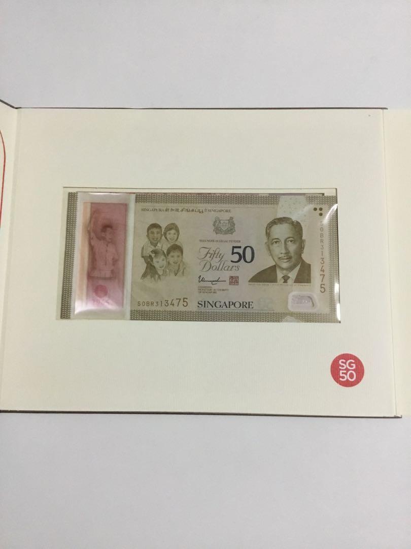 SG50 Commemorative Notes, Hobbies & Toys, Memorabilia & Collectibles ...