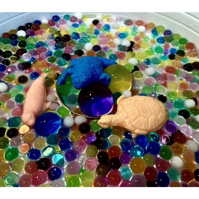 [SG Stock] NEW! Rainbow Color Sorting Sensory Water Beads / Orbeez Play ...