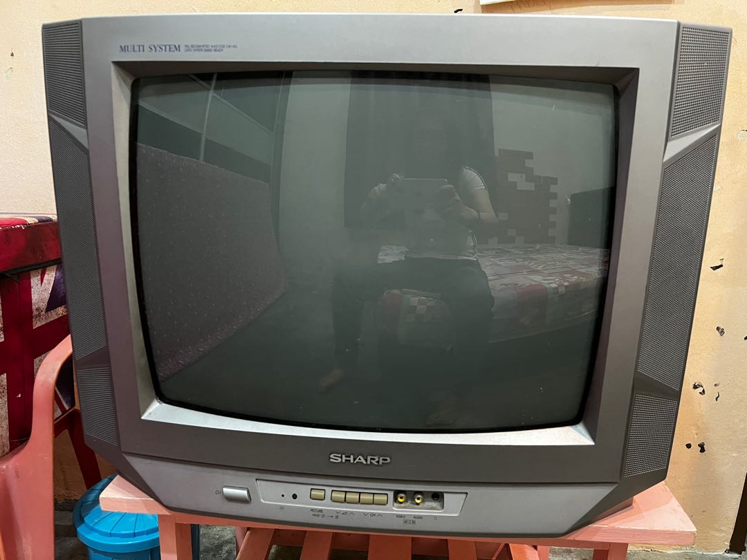 Sharp multi system tv 21 inch, TV & Home Appliances, TV & Entertainment ...