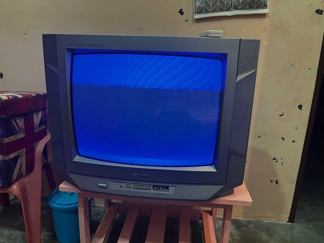 Sharp multi system tv 21 inch, TV & Home Appliances, TV & Entertainment ...