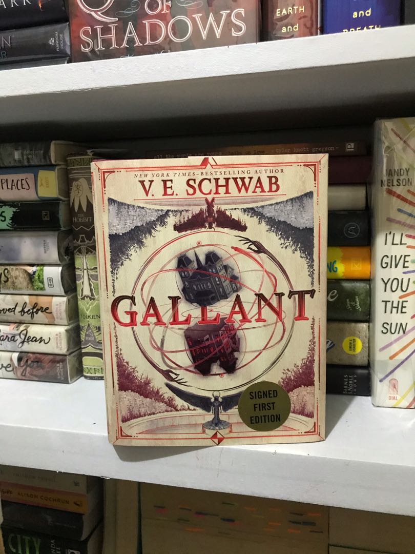 Signed Gallant US Ed by V.E Schwab, Hobbies & Toys, Books & Magazines, Fiction & Non-Fiction on ...