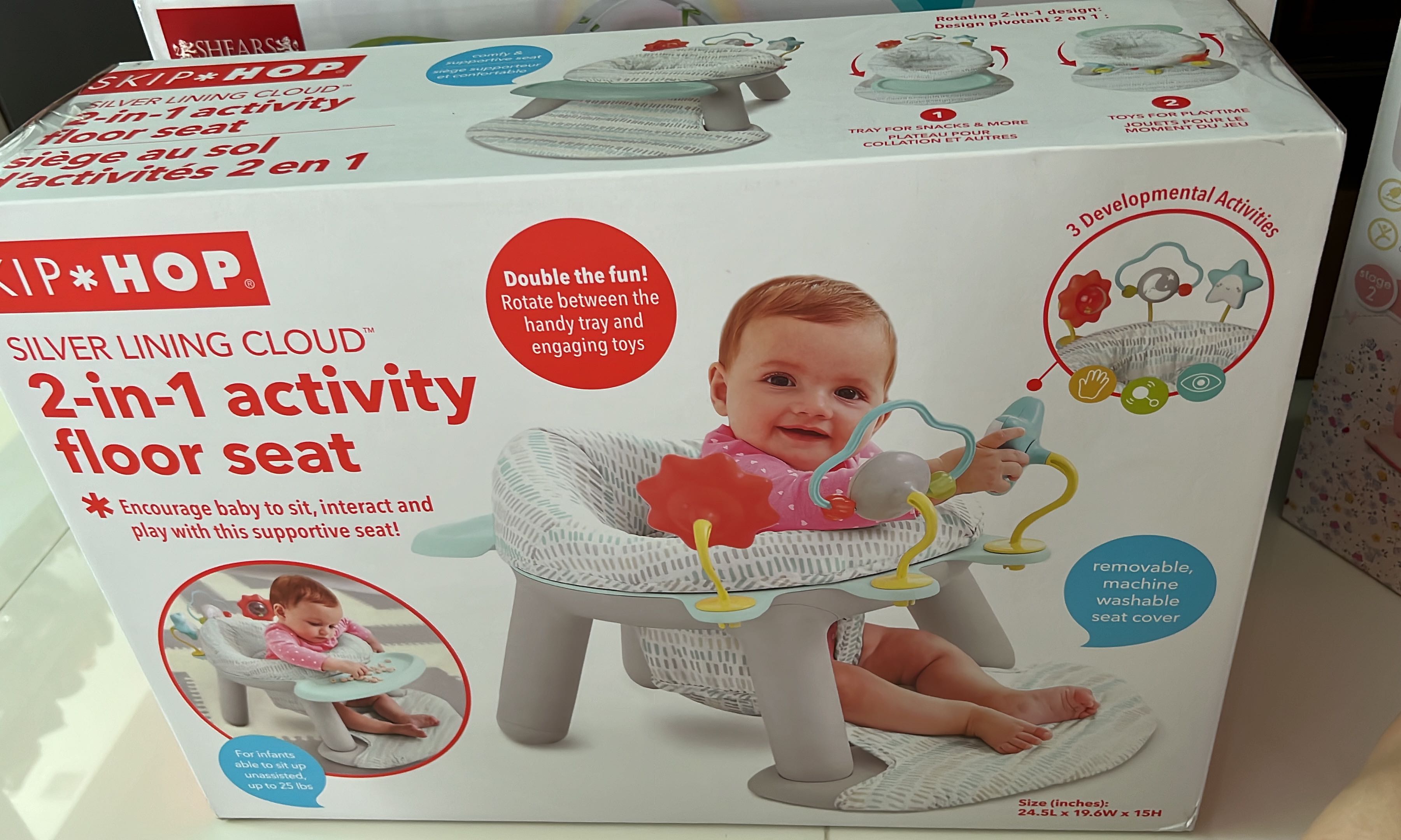 Skip Hop 2-in-1 activity floor seat (BNIB), Babies & Kids, Infant ...