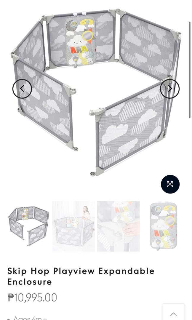 Skip Hop Playview Playpen, Babies & Kids, Baby Nursery & Kids Furniture ...