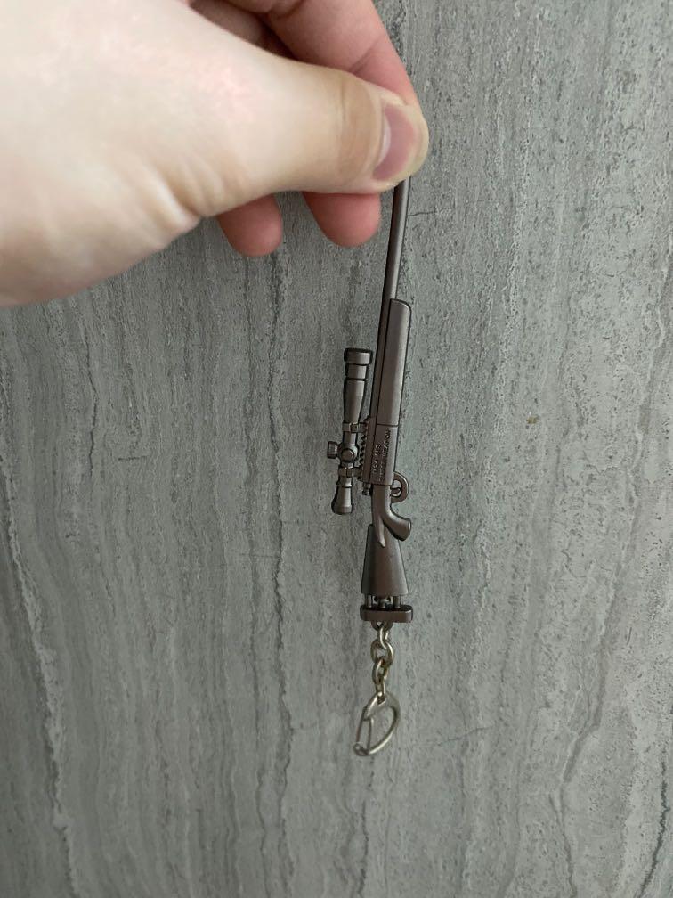 Sniper rifle keychain, Hobbies & Toys, Toys & Games on Carousell