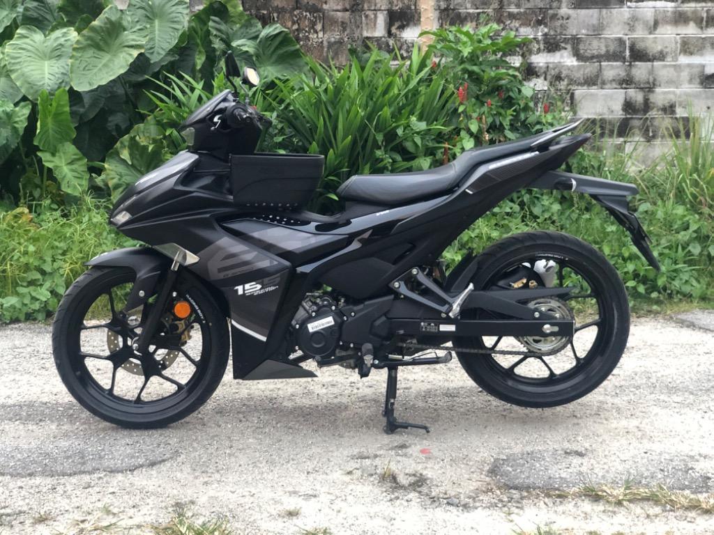 Sport Rim Yamaha Y16 sekali tayar baru pakai 2 bulan lebih, Everything ...