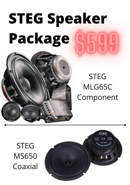 STEG LEO650C l MLG650C Car Speaker Packages, Car Accessories, Accessories on Carousell