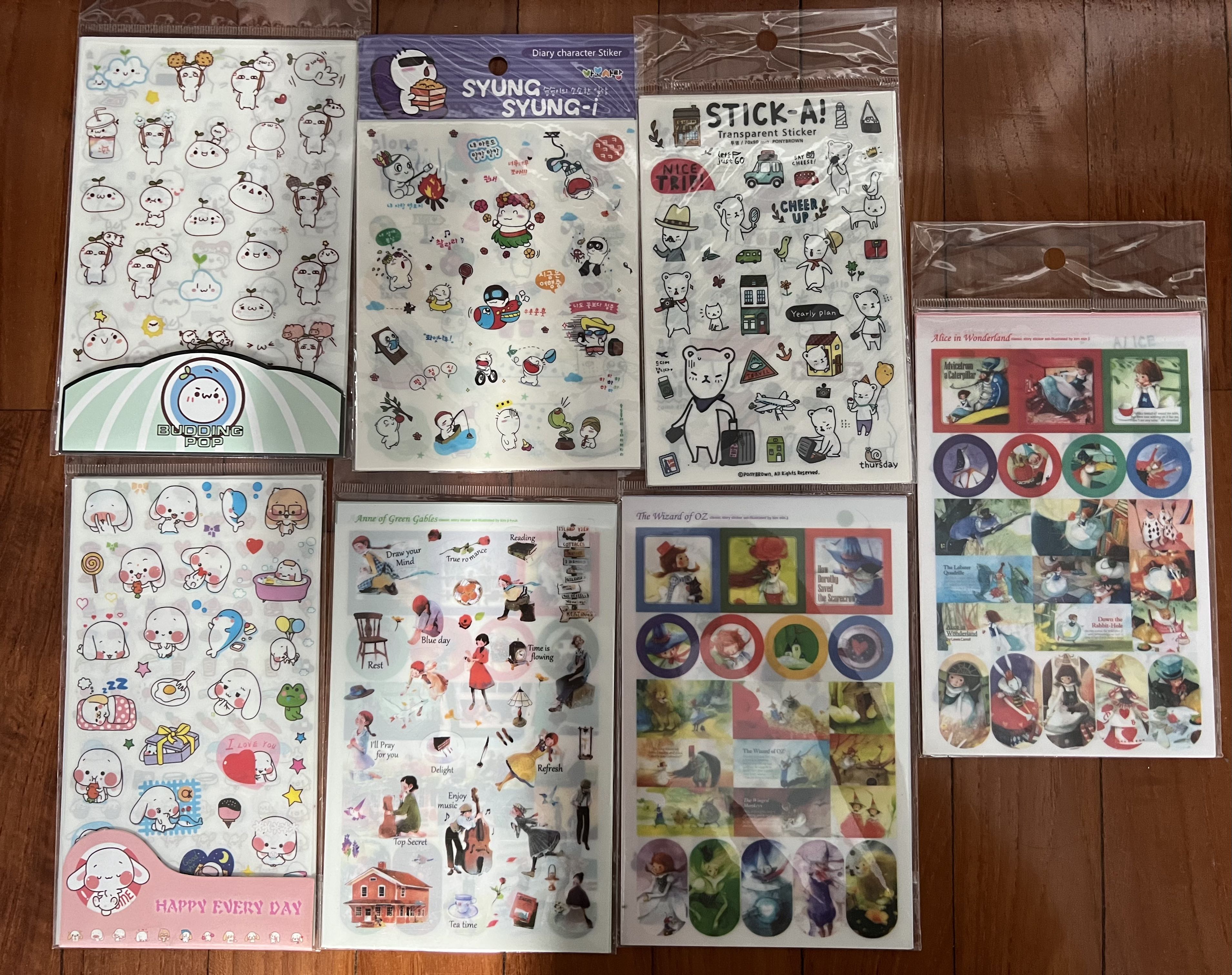 Sticker Packs, Hobbies & Toys, Stationery & Craft, Craft Supplies ...