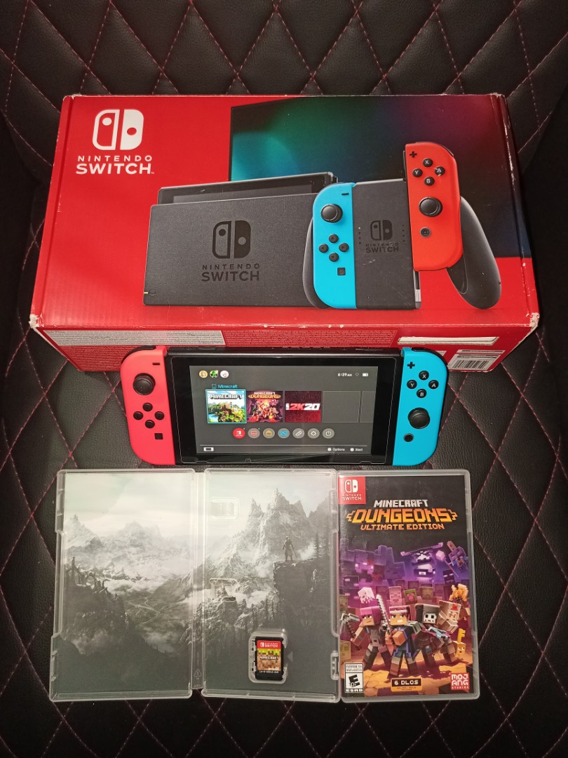 switch v2 for sale or swap, Video Gaming, Video Game Consoles, Nintendo ...