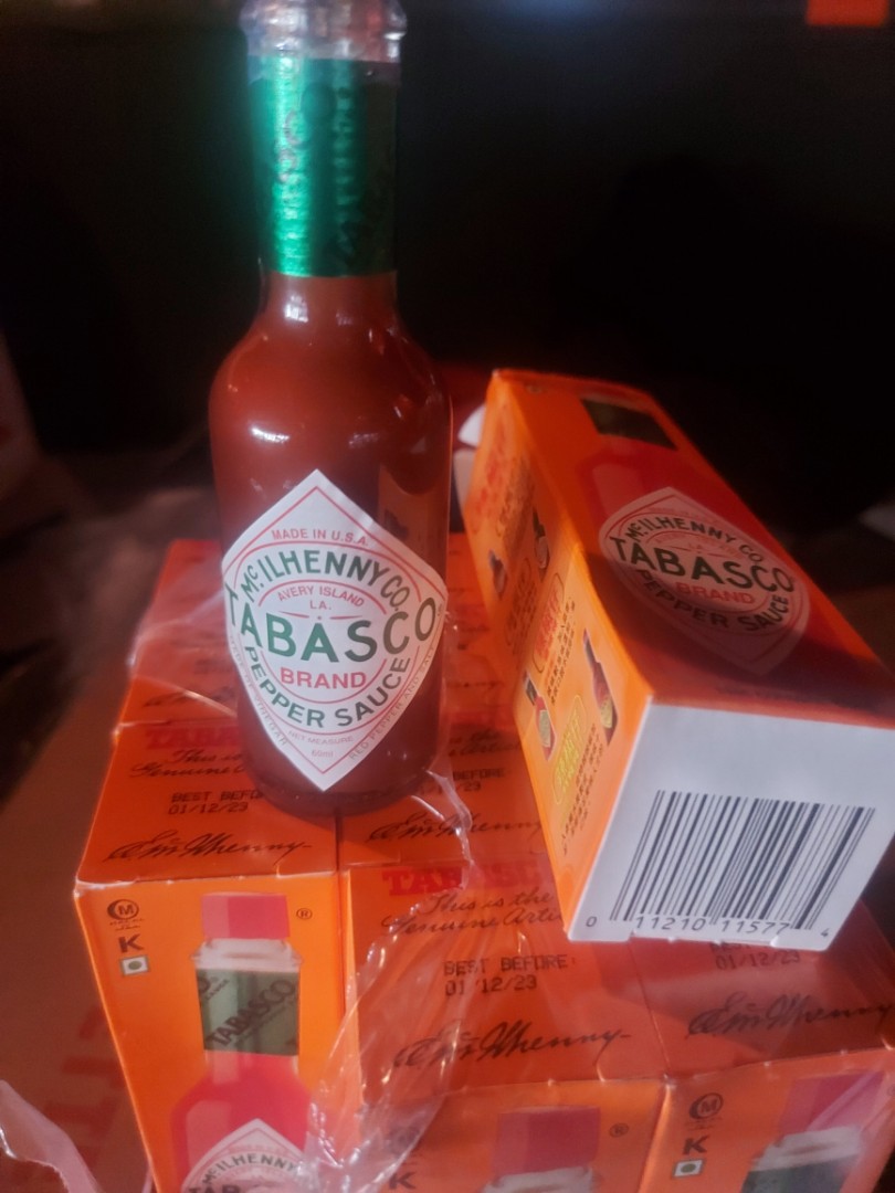 Tabasco pepper sauce, Food & Drinks, Spice & Seasoning on Carousell