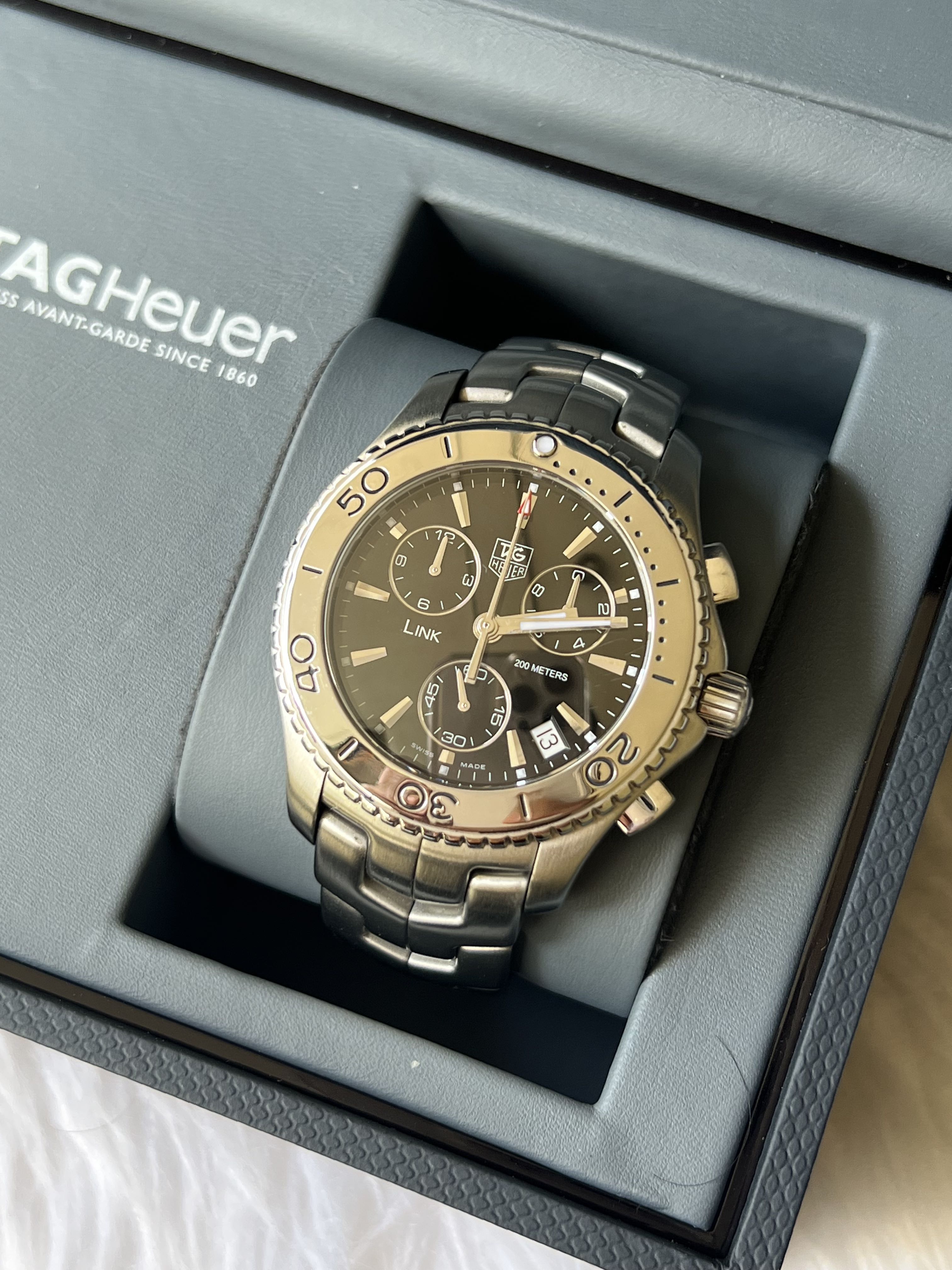 Tag heuer link Jason Bourne, Luxury, Watches on Carousell