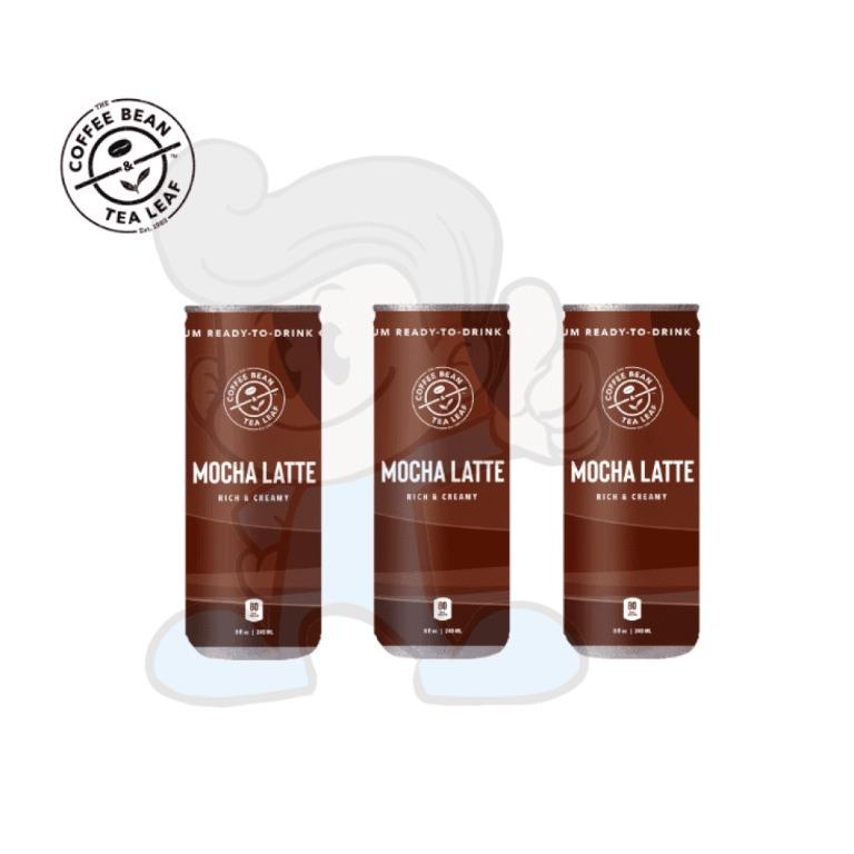 The Coffee Bean & Tea Leaf Mocha Latte (3 x 240ml), Food & Drinks ...