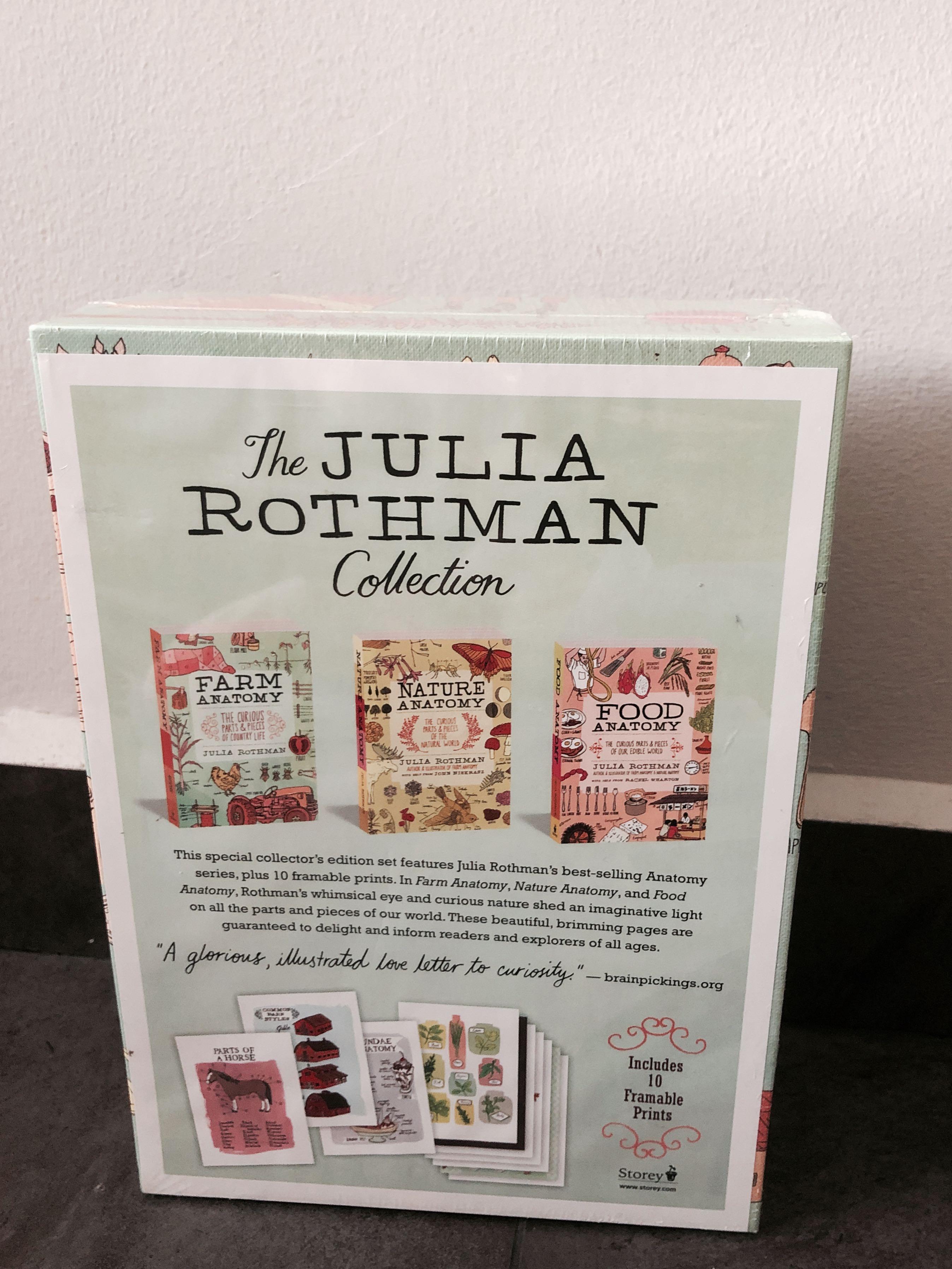 The Julia Rothman Anatomy Collection, Hobbies & Toys, Books & Magazines ...