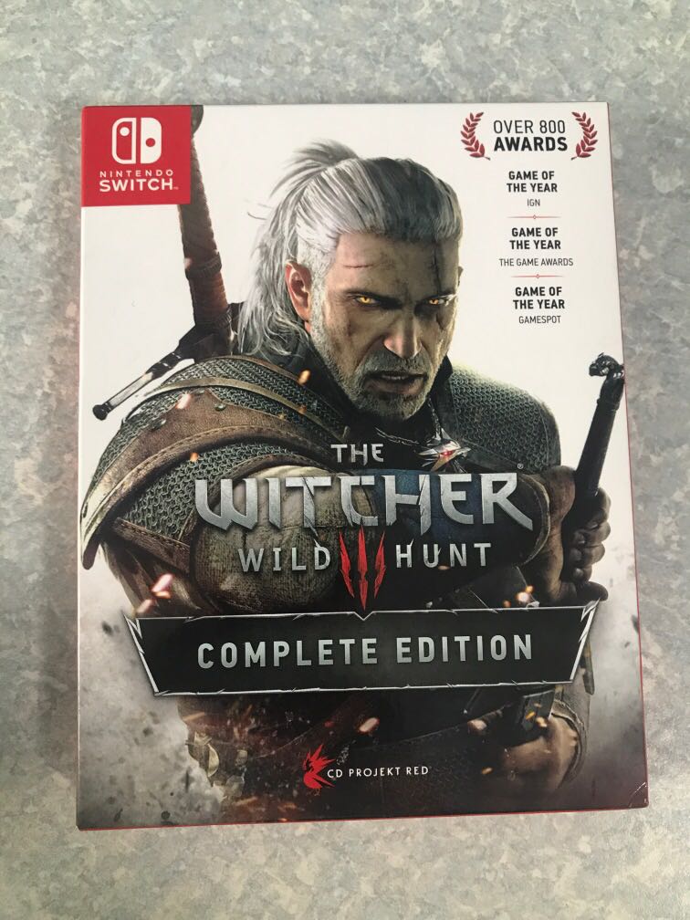 The Witcher 3 Wild Hunt: Complete Edition (for Nintendo Switch), Video ...
