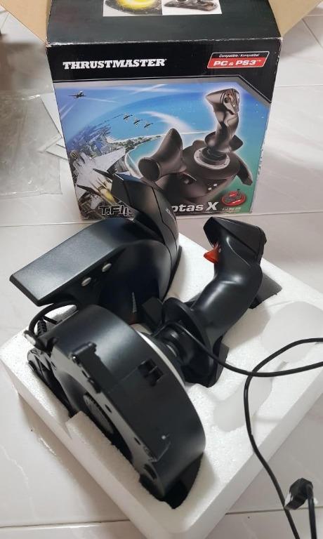 Thrustmaster T Flight Hotas X Joystick Throttle, Computers & Tech ...