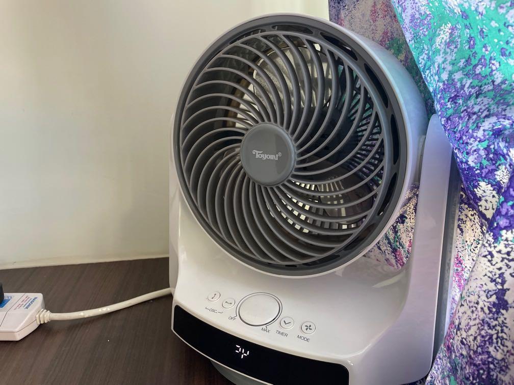 Toyomi 3D Oscillation Air Circulator Fan, Furniture & Home Living ...