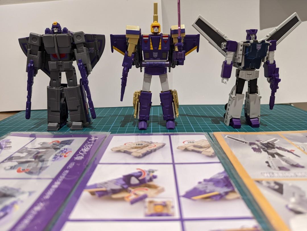 Transformers Mech Fans Toys MFT Steel Ambition, Thunderbolt and ...