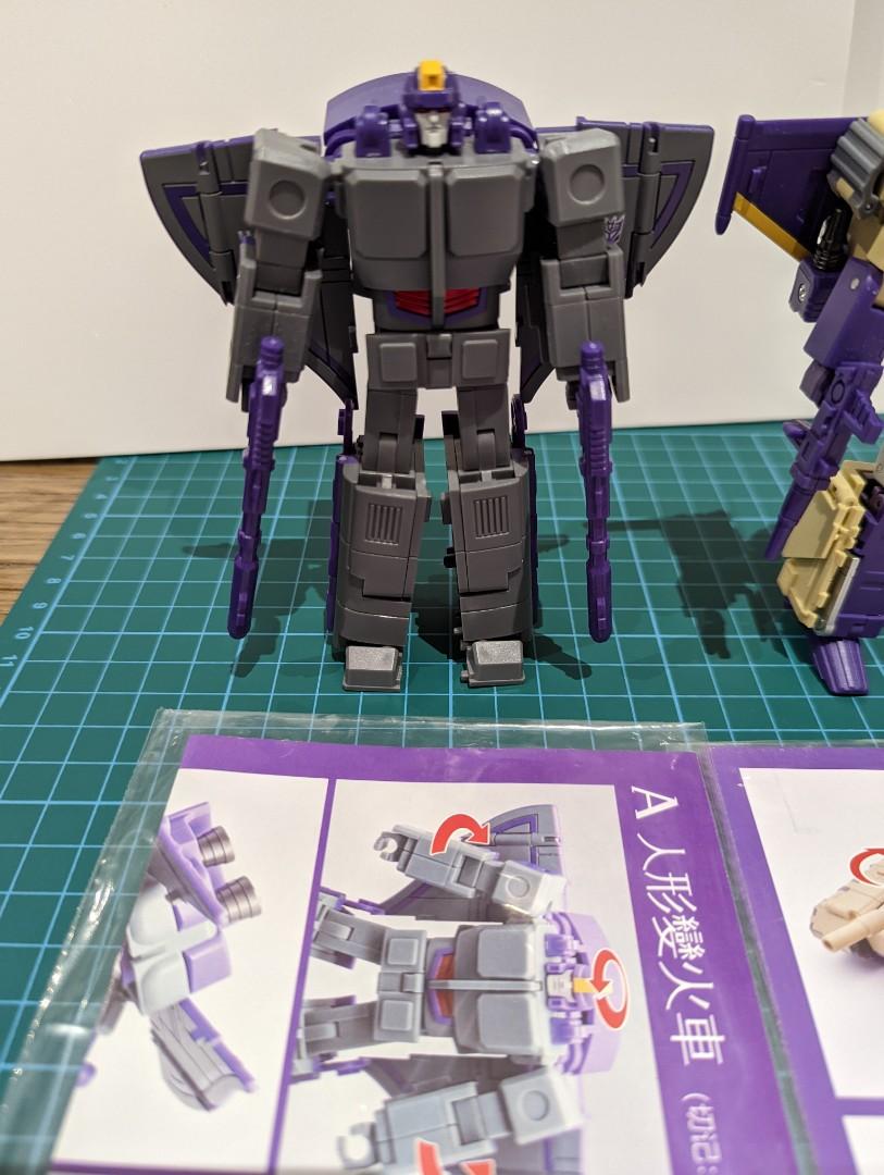 Transformers Mech Fans Toys MFT Steel Ambition, Thunderbolt and ...