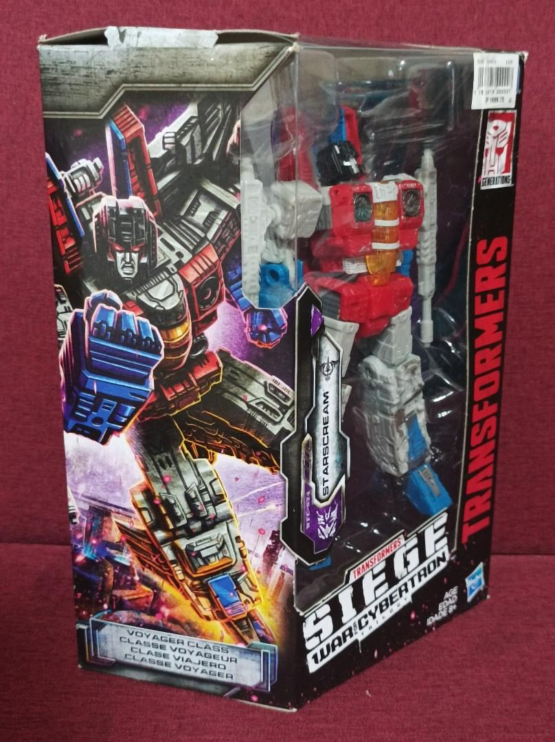 Transformers Siege Starscream, Hobbies & Toys, Toys & Games on Carousell
