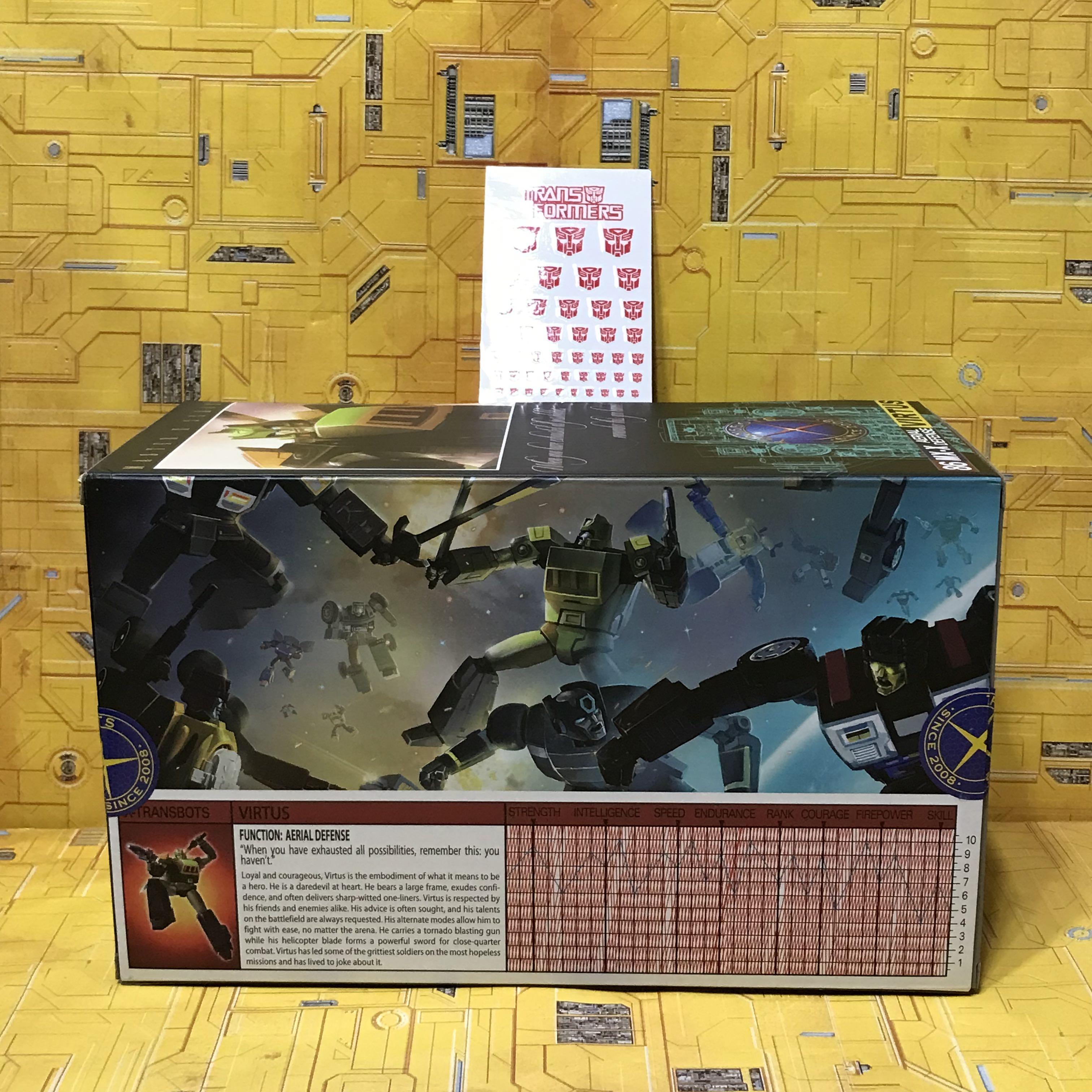 Transformers XTransbots X-Transbots - MX-10 MX-X MX10 Virtus (aka ...