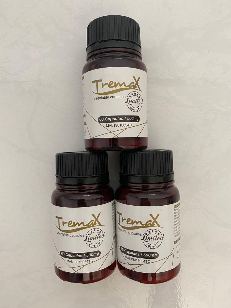 Ready Stock!!! Tremax Vegetable Capsules (60 capsules/500mg) Limited ...