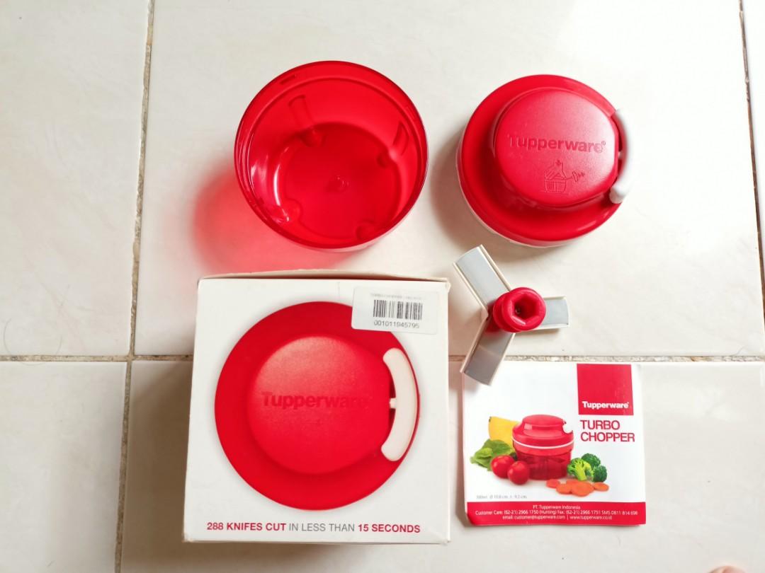 TURBO CHOPPER TUPPERWARE, Kitchen & Appliances di Carousell