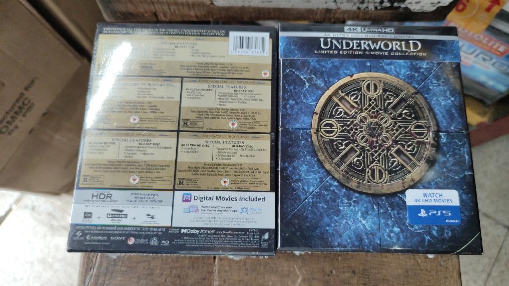 Underworld: 5-Movie Collection (Limited Edition / 4K Ultra HD + Blu-ray ...