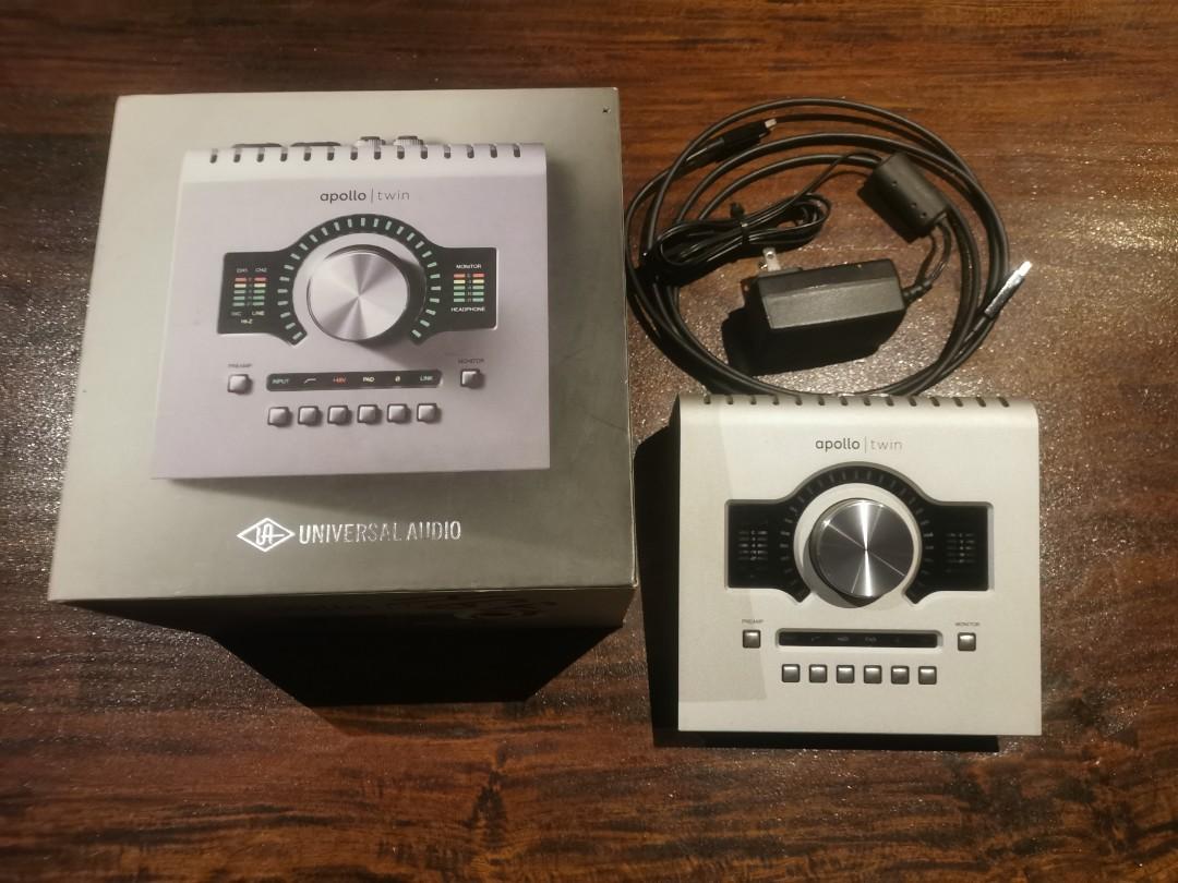 Universal Audio Twin Duo UAD 2 Soundcard Recording Interface, Hobbies ...