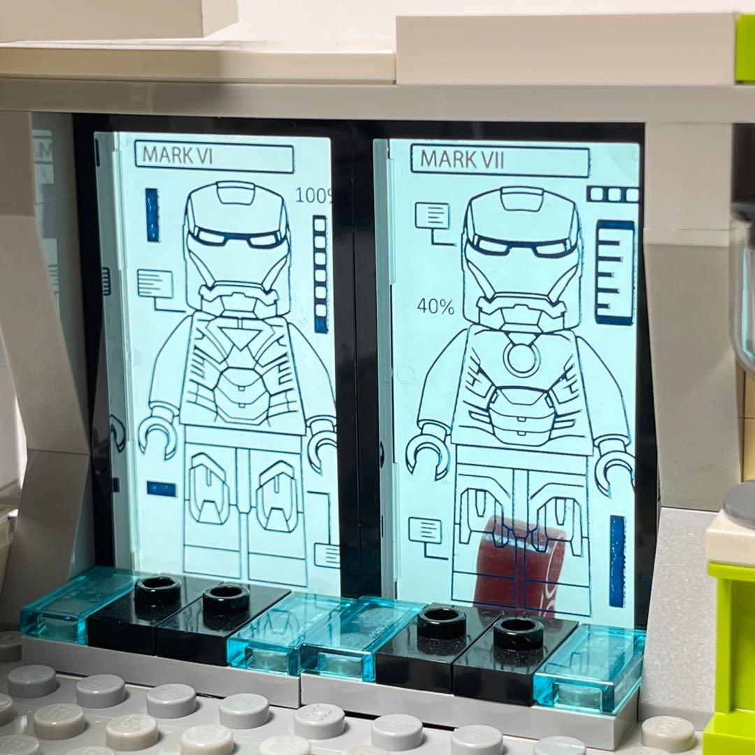 Used Build Only - LEGO Marvel Iron Man 76007: Malibu Mansion Attack ...