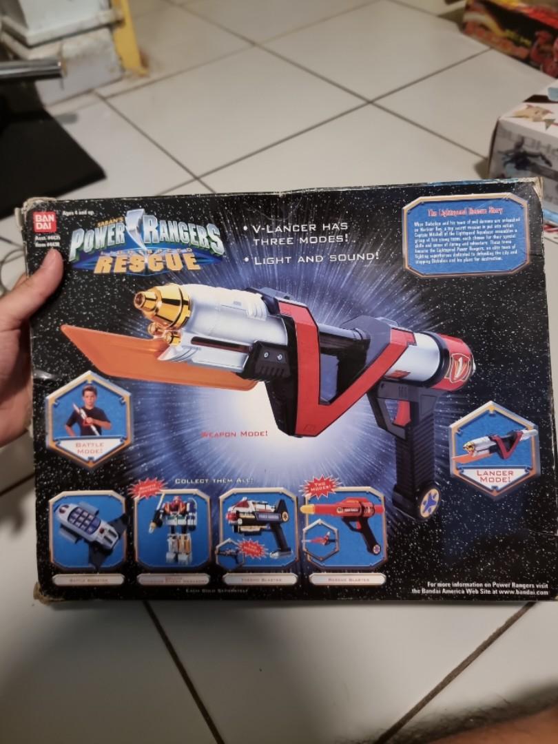 V Lancer - Power Ranger Light Speed Rescue, Hobbies & Toys, Toys ...
