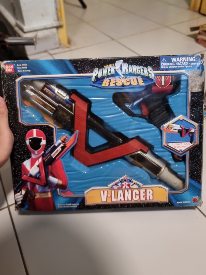 V Lancer - Power Ranger Light Speed Rescue, Hobbies & Toys, Toys ...
