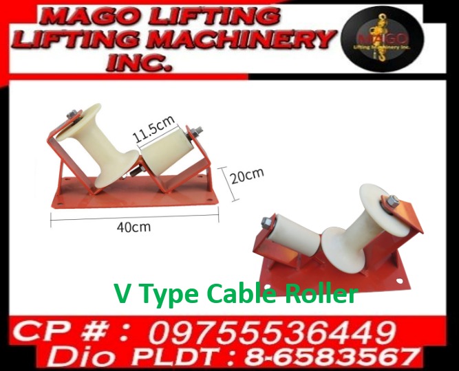 V Type Cable Roller, Commercial & Industrial, Construction Tools ...