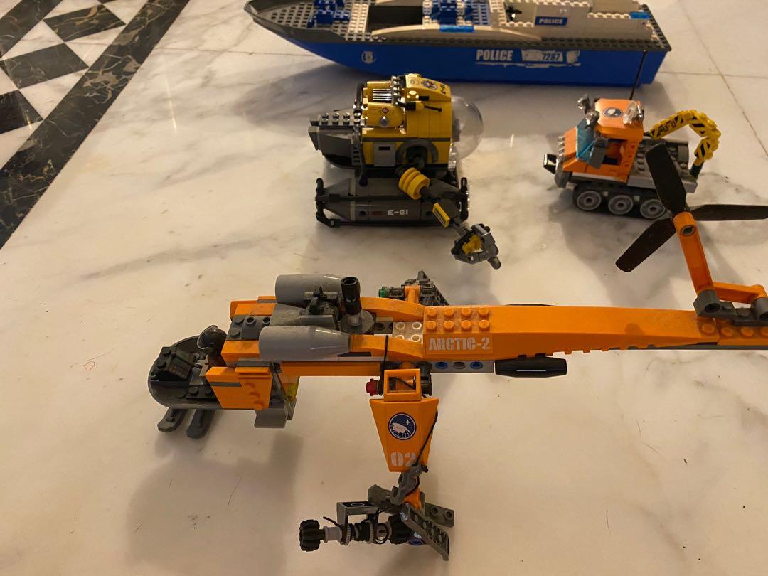 Various half built lego models, Hobbies & Toys, Toys & Games on Carousell