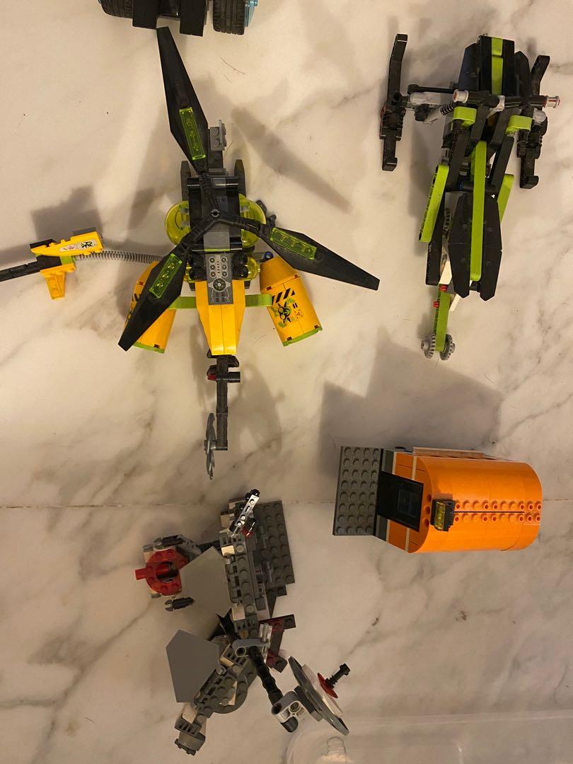 Various half built lego models, Hobbies & Toys, Toys & Games on Carousell
