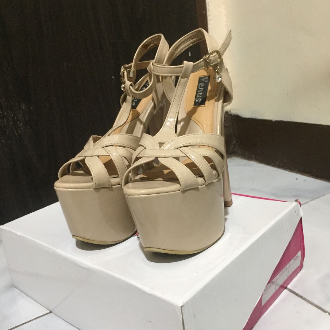 Venus pageant heels, Women's Fashion, Footwear, Heels on Carousell