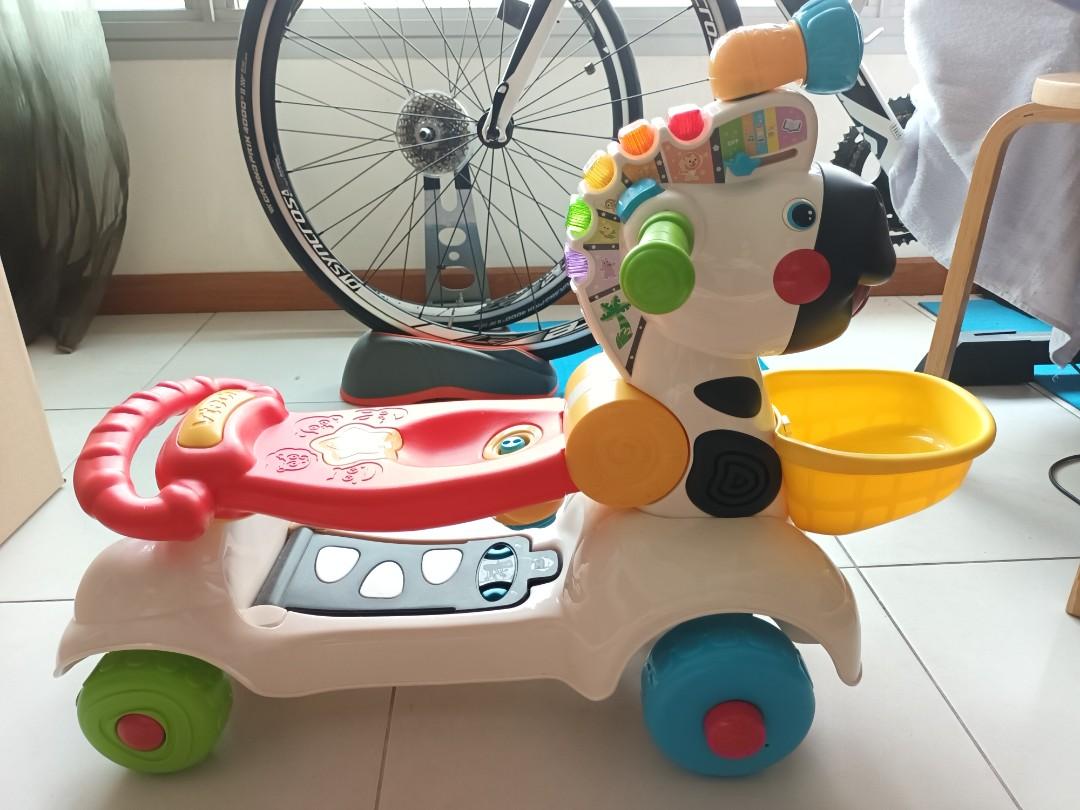 Vtech Zebra Scooter, Babies & Kids, Infant Playtime on Carousell