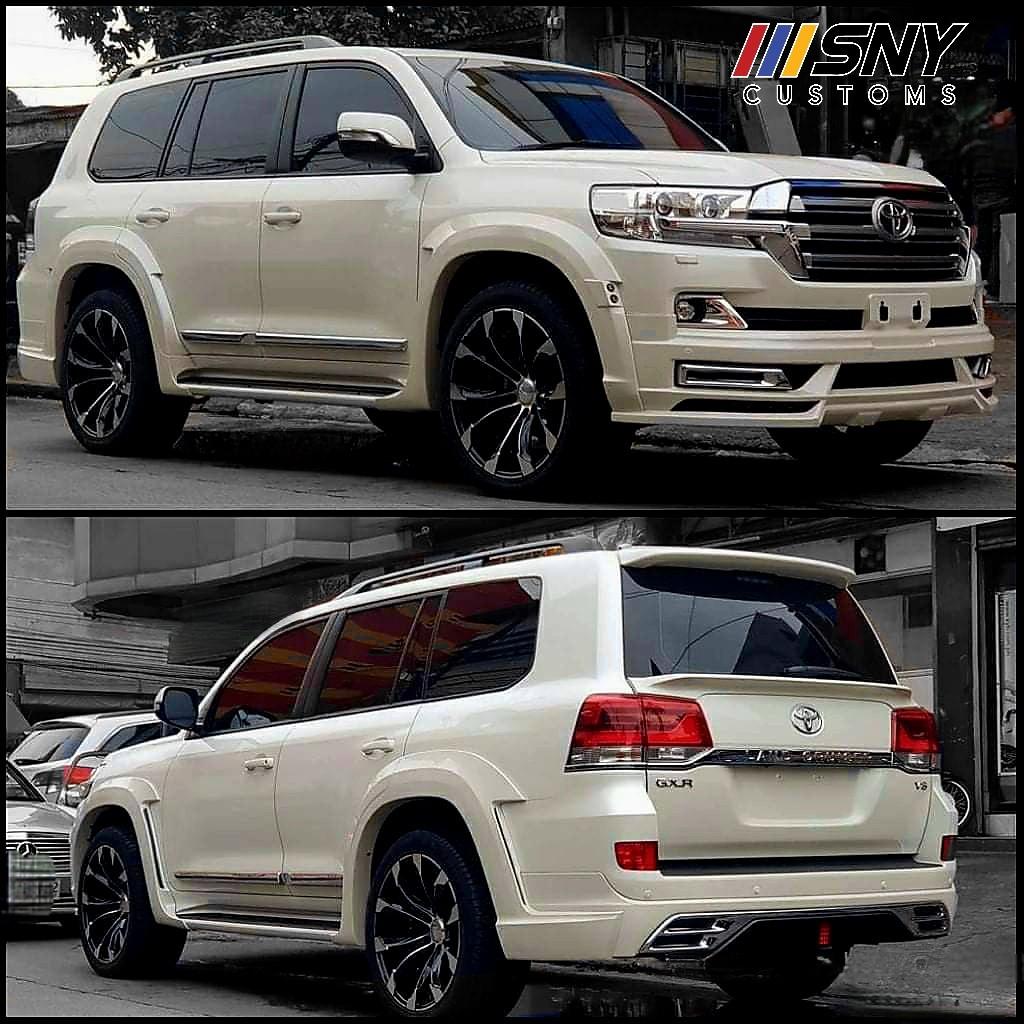 Wald LC200 chin kits bumpers with led optional fender flares land ...