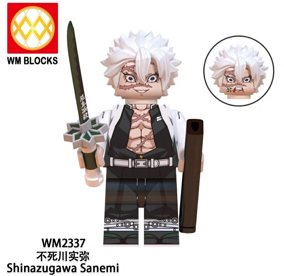 WM 6137 2336-2343 Demon Slayers Minifigures (Lego compatible), Hobbies ...