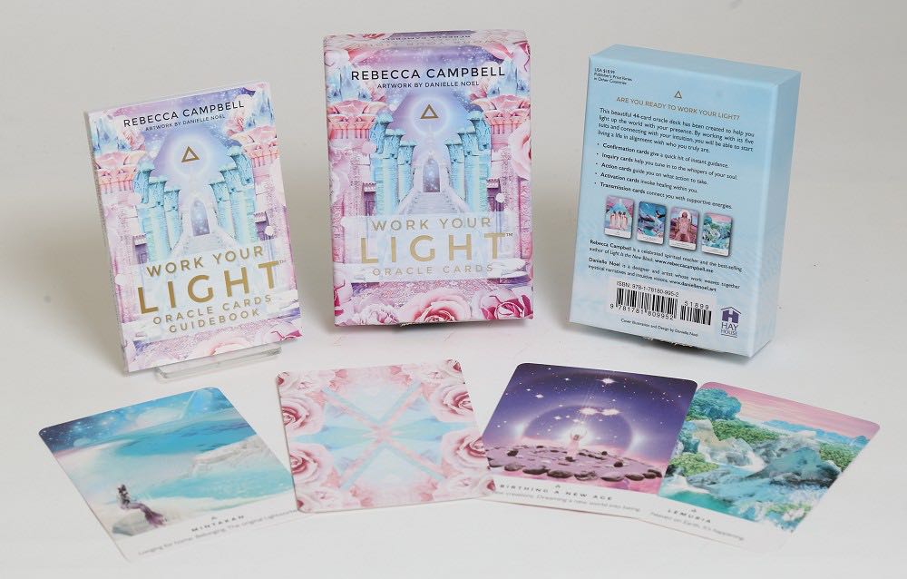 Work Your Light Oracle Cards: A 44-Card Deck & Guidebook, 興趣及遊戲, 玩具 ...