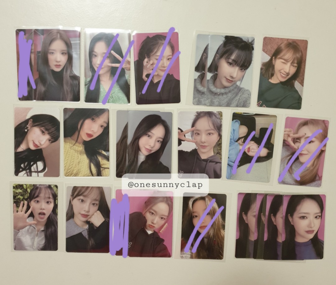 WTS Loona Loonaverse From Concert Trading Cards Photocards, Hobbies & Toys, Memorabilia ...