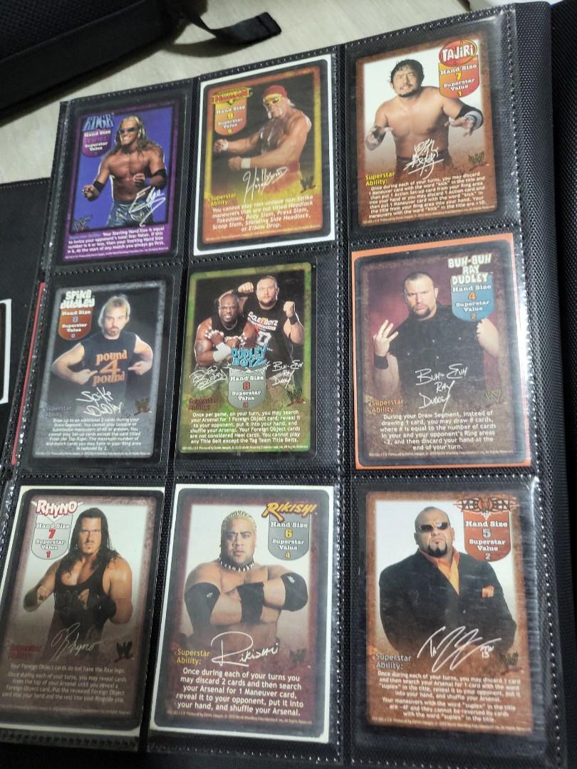 WWE WWF RAW DEAL FACE CARDS, Hobbies & Toys, Memorabilia & Collectibles ...