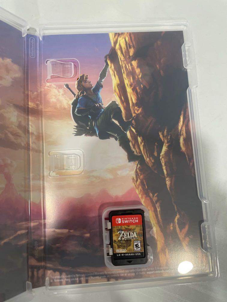 Zelda Breath of the wild BOTW switch game, Video Gaming, Video Games ...