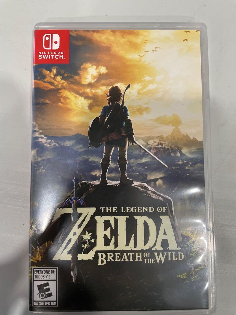 Zelda Breath of the wild BOTW switch game, Video Gaming, Video Games ...