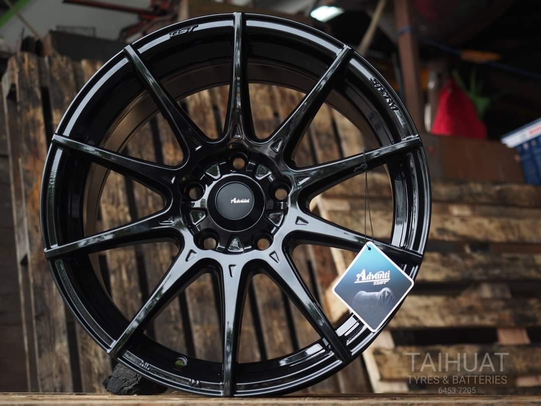 17" Advanti Racing storm S1 rims flow formed 5x114.3 17" rims, Car ...