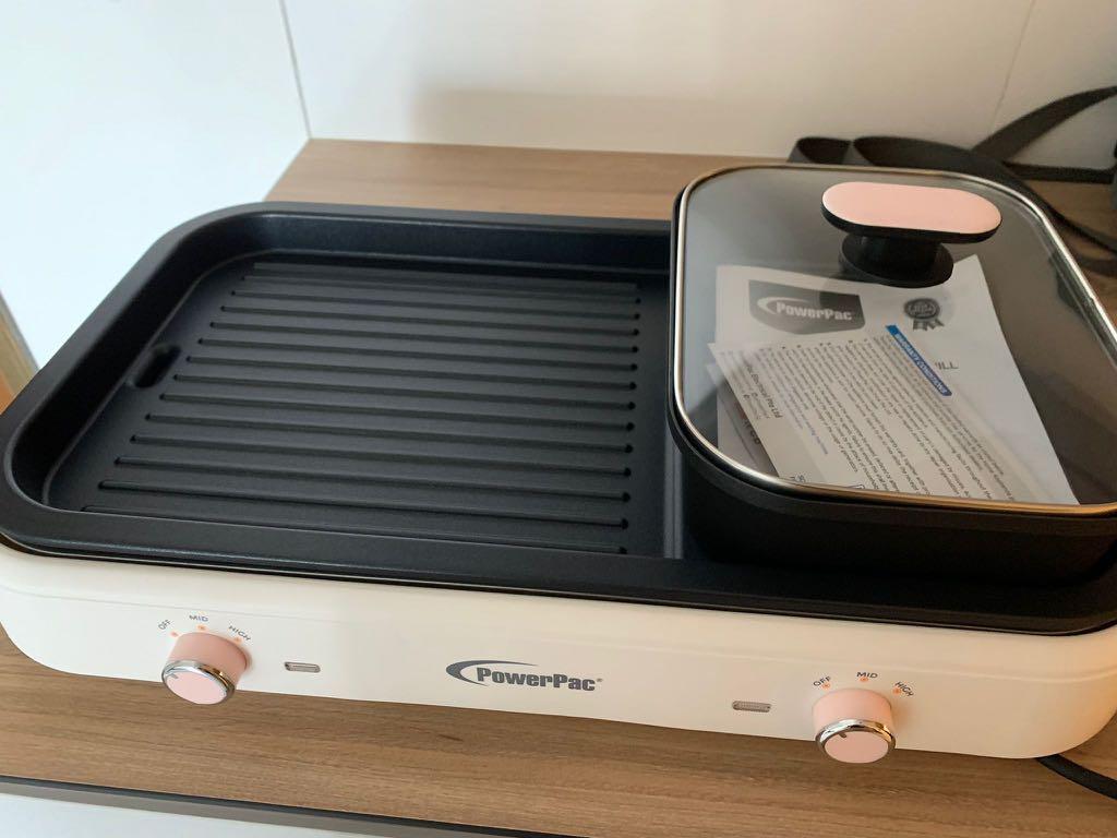 2 in 1 steamboat grill, TV & Home Appliances, Kitchen Appliances, BBQ ...