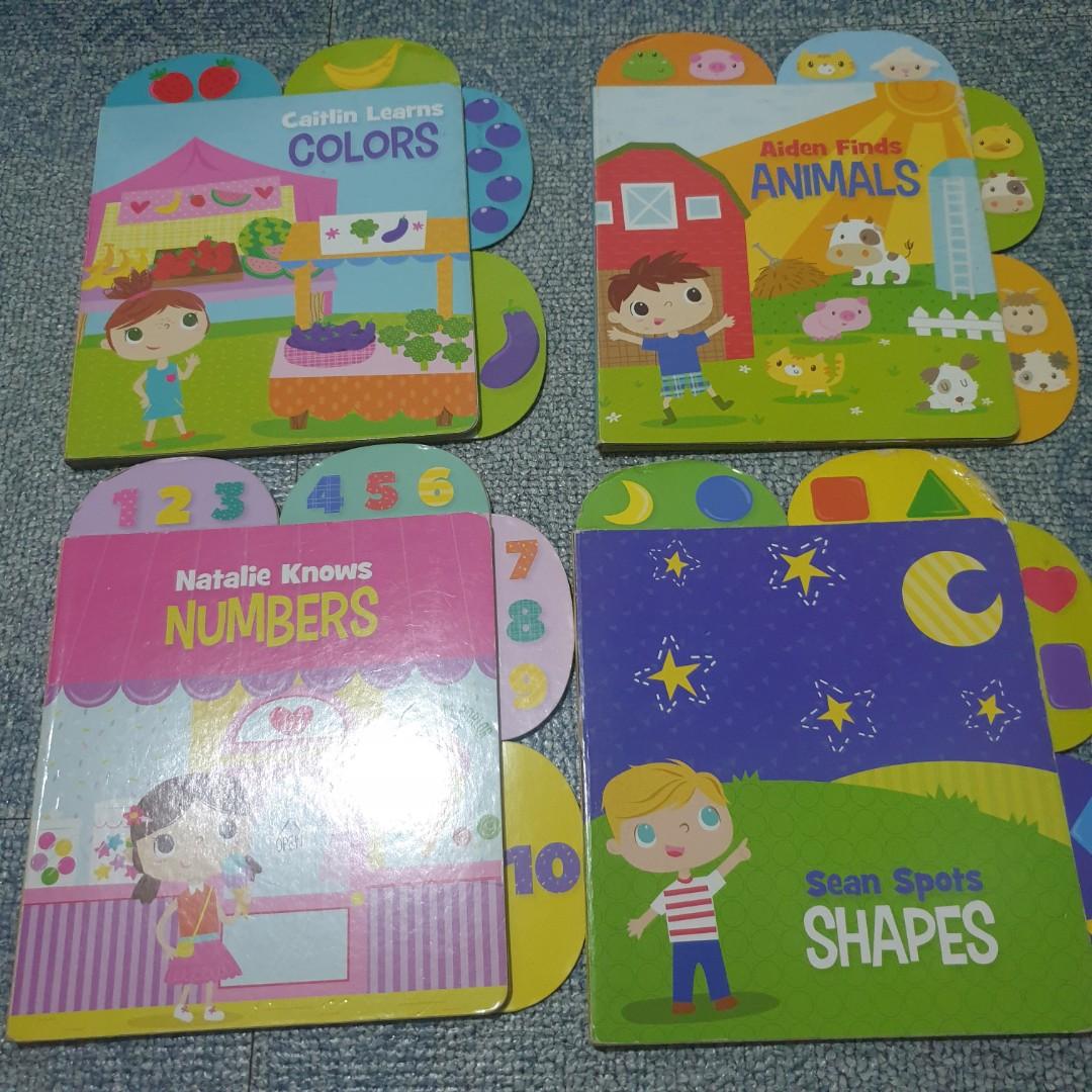 4 kids books - Numbers, Colors, Animals, Shapes, Hobbies & Toys, Books ...