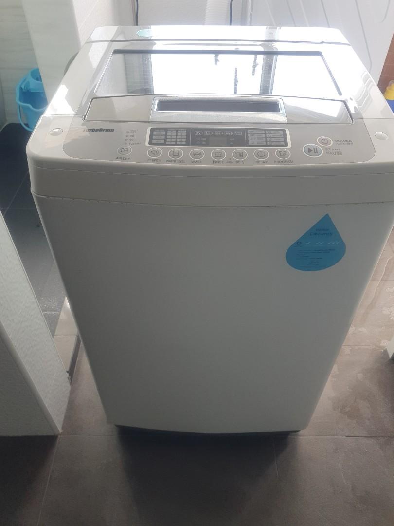 6.5kg LG Fuzzy Logic Washing Machine, TV & Home Appliances, Washing ...